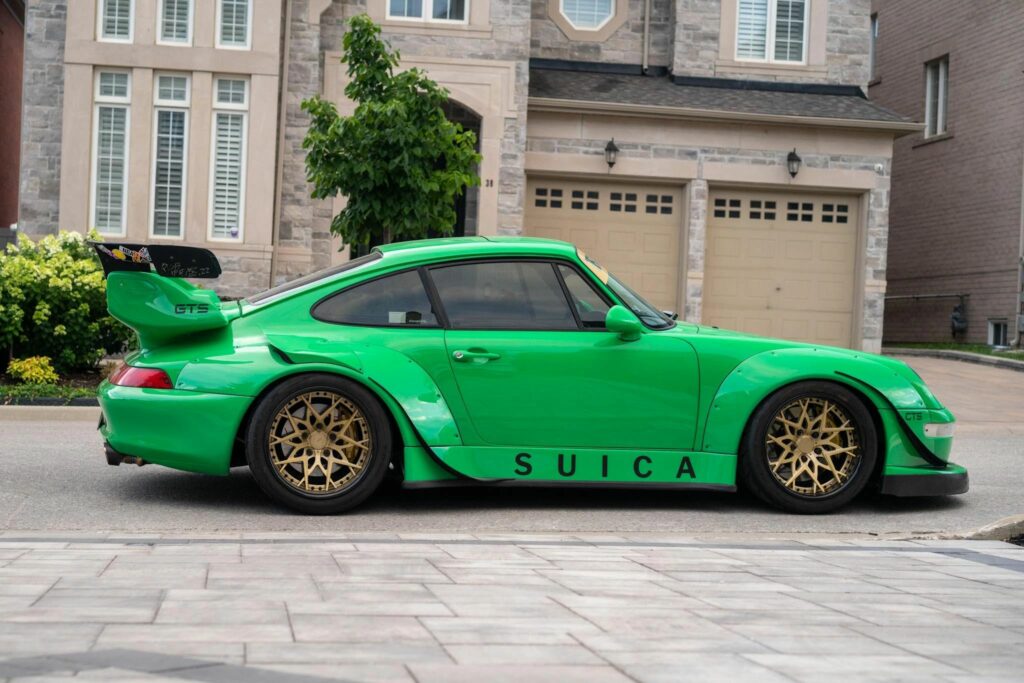 Take Over Your Local Streets In This Bright Green RWB Porsche 911 ...