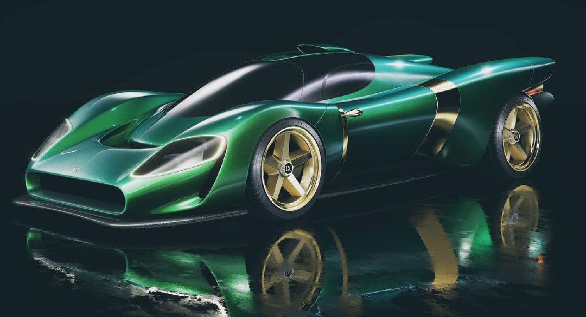 Retro-Flavored V12-Powered Supercar Envisioned By The Designer Of De ...