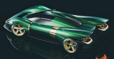 Retro-Flavored V12-Powered Supercar Envisioned By The Designer Of De ...