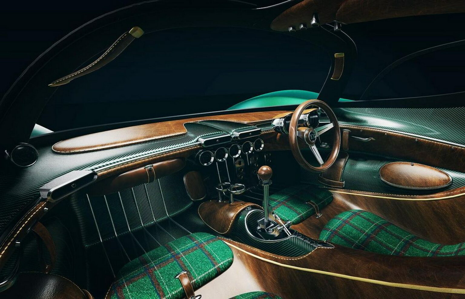 Retro-Flavored V12-Powered Supercar Envisioned By The Designer Of De ...