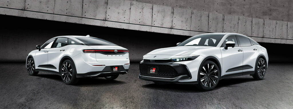 2023 Toyota Crown Gets More Aggressive Looks From GR Parts And ...