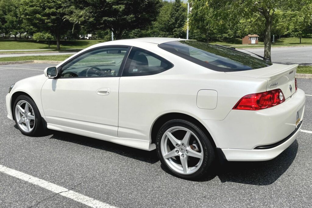 2002 Acura Rsx Type S White