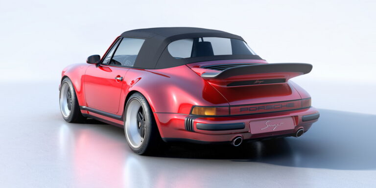 Singer Reveals Its First Cabriolet With Restomod Porsche 930 Turbo ...