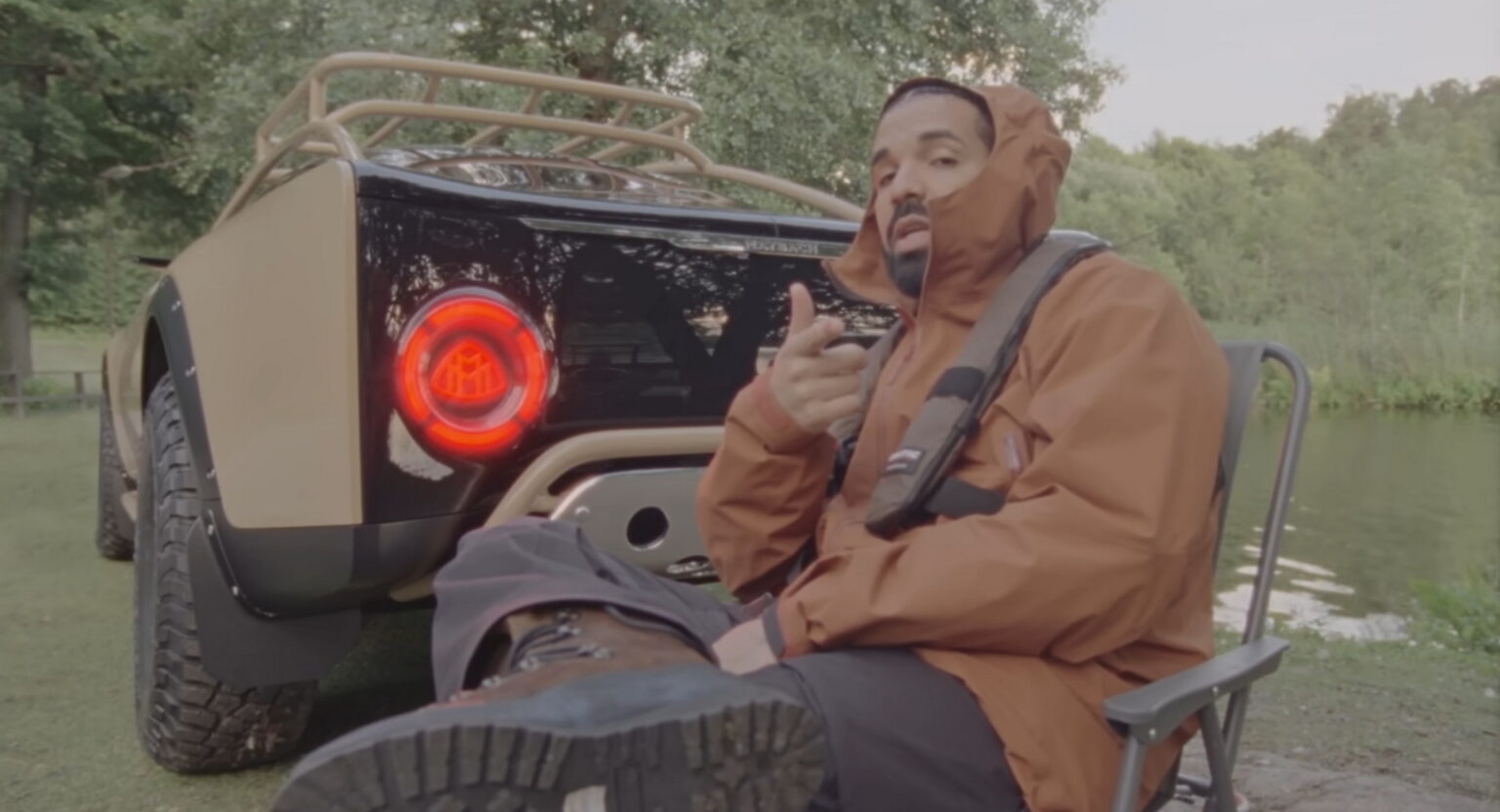 Drake Features Mercedes’ Project Maybach X Virgil Abloh Concept In ...