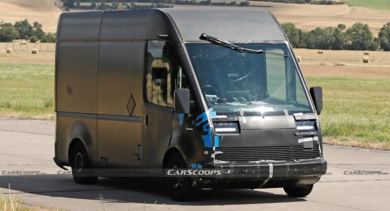 Arrival’s Fully Electric Van For UPS Spied Testing In Germany | Carscoops