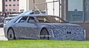 2025 Cadillac Celestiq EV Spotted In The Wild Gearing Up To Reinvent ...