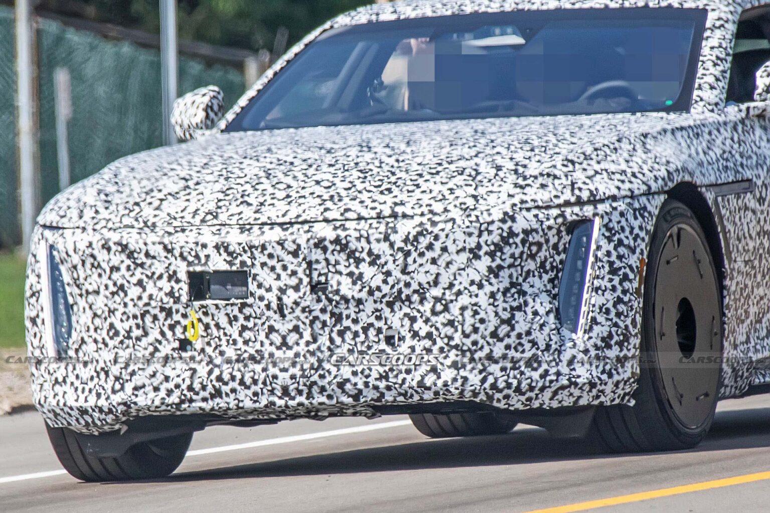 2025 Cadillac Celestiq EV Spotted In The Wild Gearing Up To Reinvent ...