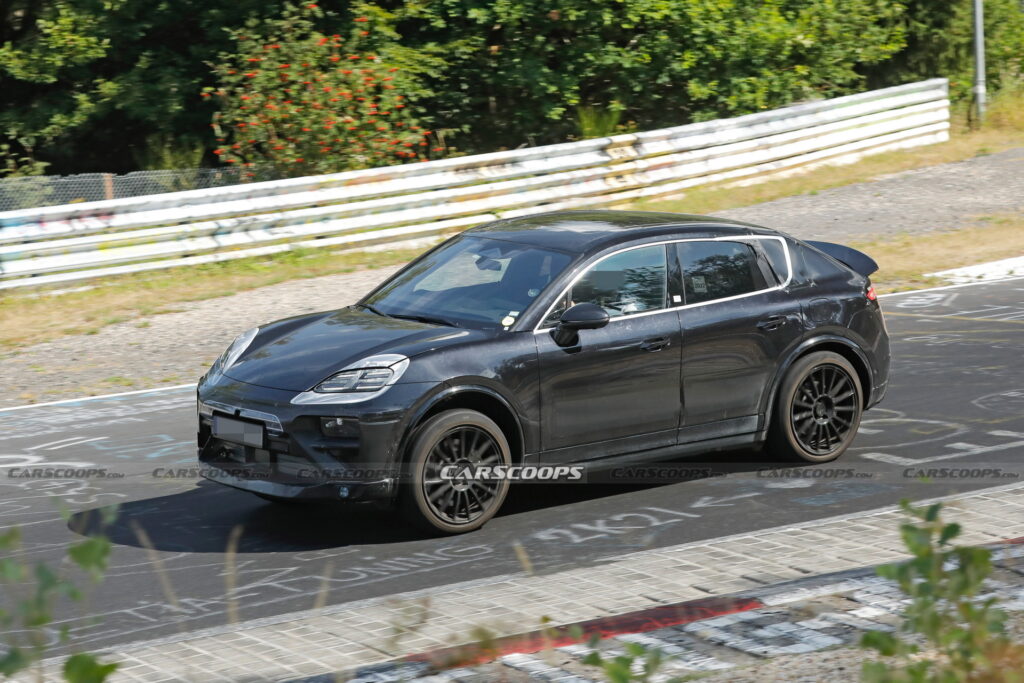 2024 Porsche Macan EV Gets Its First Taste Of The Nürburgring | Carscoops