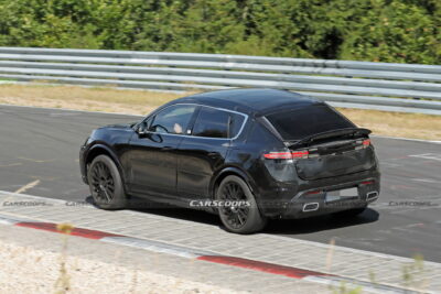 2024 Porsche Macan EV Gets Its First Taste Of The Nürburgring | Carscoops