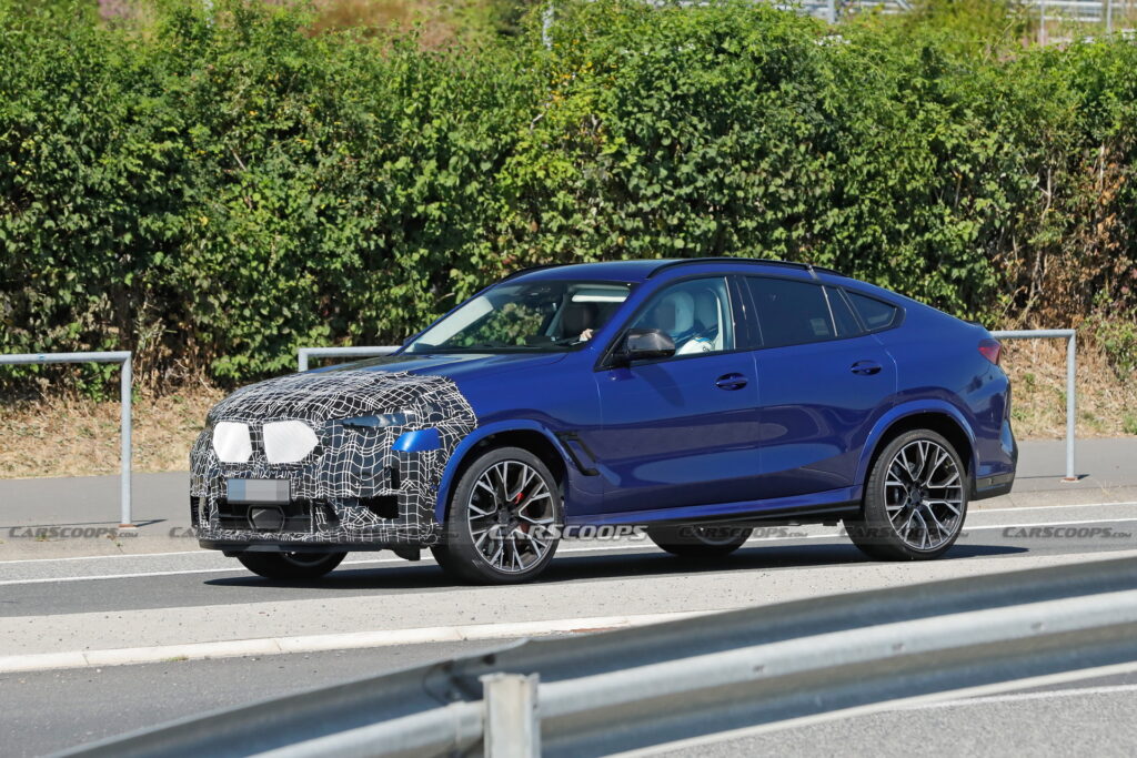 2023 BMW X6 M Snapped On The Nurburgring With Updated Front Fascia ...