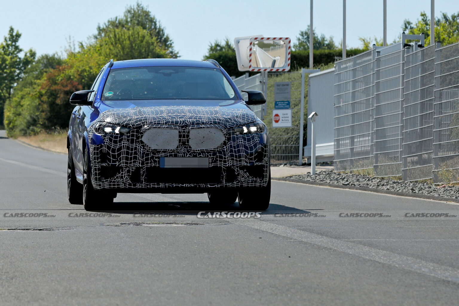2023 BMW X6 M Snapped On The Nurburgring With Updated Front Fascia ...