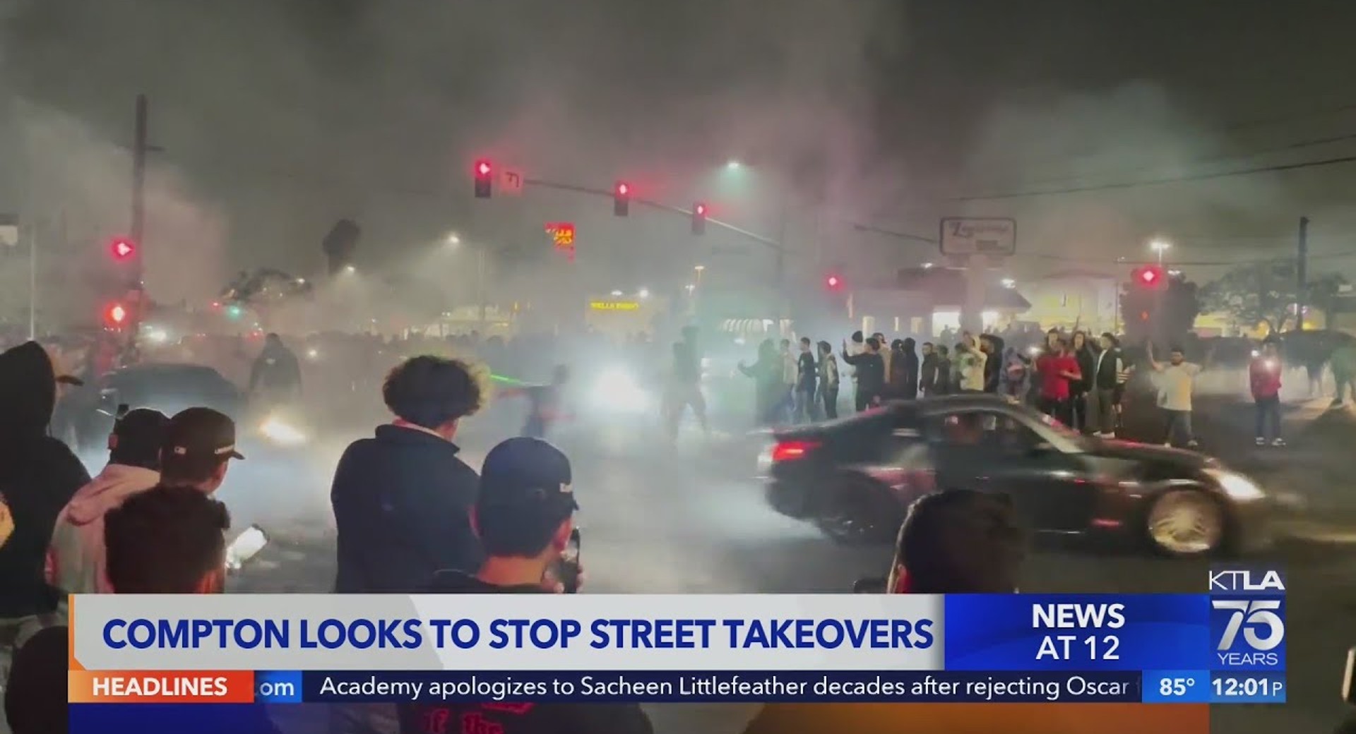 City Of Compton Hoping That Botts Dots Pavement Markers Will Stop Side ...