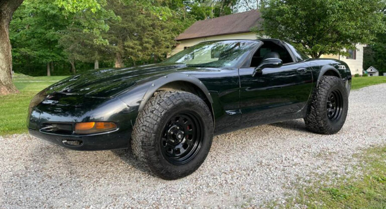 Wild C5 Chevy Corvette Off-Roader Has Massive 33-Inch Tires | Carscoops