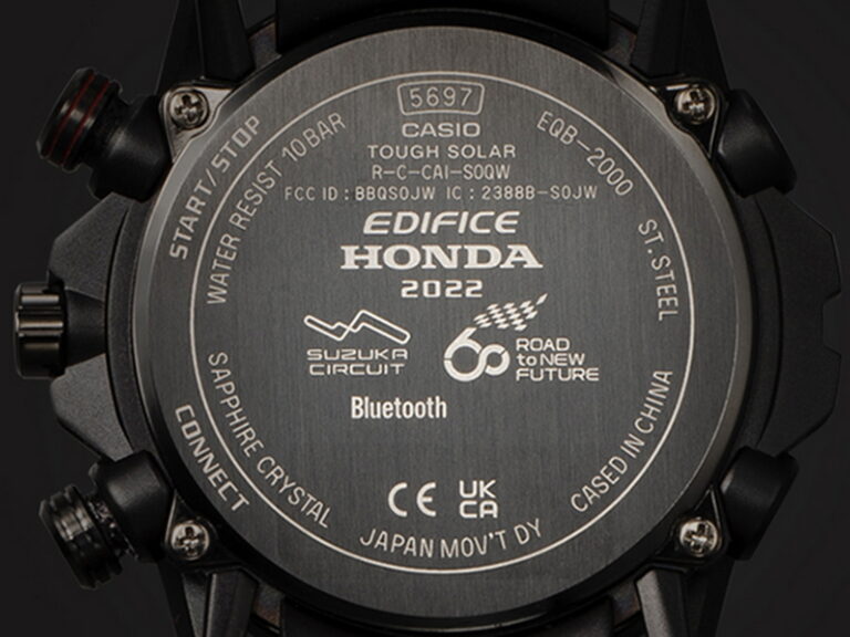 Casio Edifice “Honda Racing Red Edition” Is Inspired By Brand’s Most ...