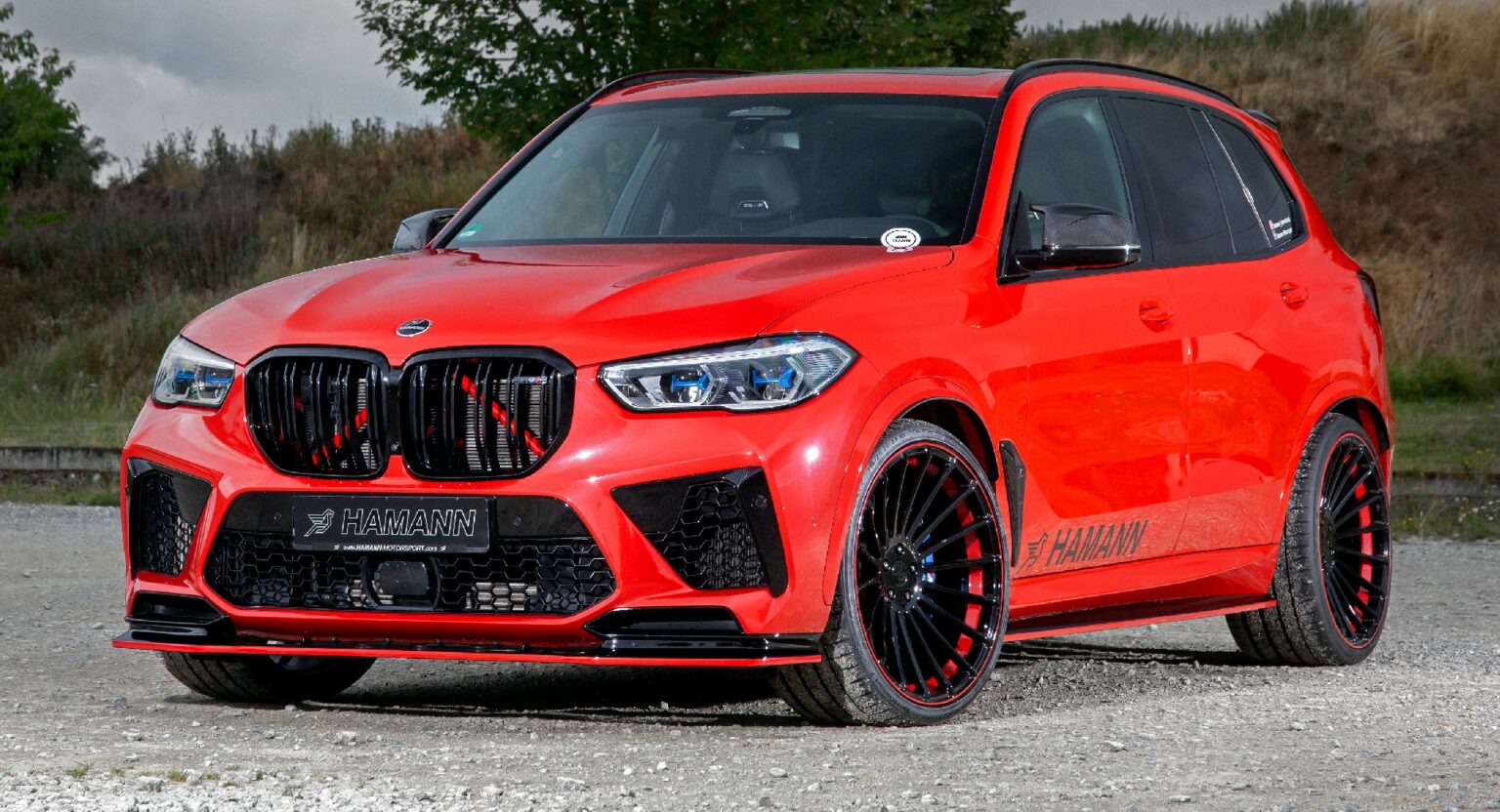 Hamann Turns The BMW X5 M Competition Into “The Big Red” | Carscoops