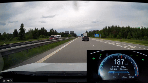 Quick-Thinking Honda Civic Driver Avoids 210 KM/H Collision On The ...
