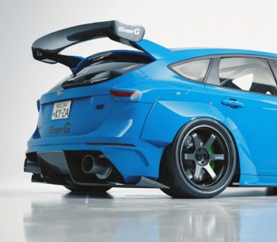This Digital-Only Rotary-Swapped Ford Focus RS Was Inspired By A Mazda ...