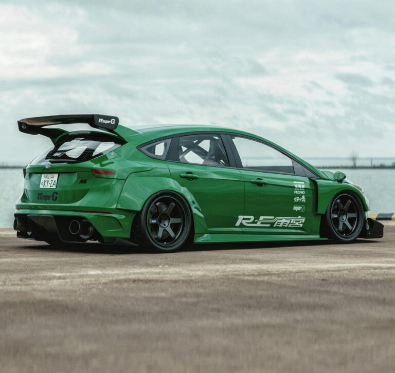 This Digital-Only Rotary-Swapped Ford Focus RS Was Inspired By A Mazda ...