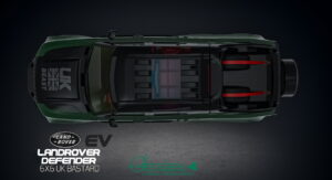 Land Rover Defender Envisioned As A Fully Electric 6x6 Monster Pickup ...