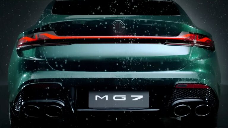 MG7 Flagship Sedan Previewed In China As The First Member Of The Black ...