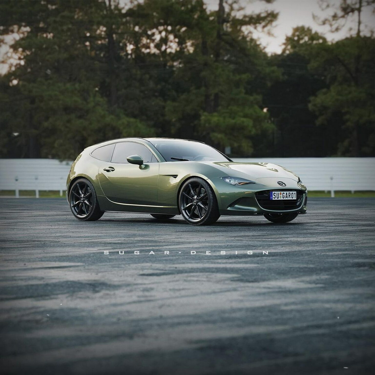 Mazda MX-5 Shooting Brake Concept Rendering Looks Pretty Rad | Carscoops