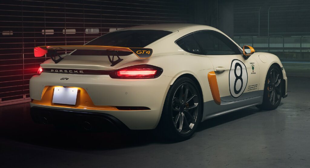 This One-Off Porsche 718 Cayman GT4 Is A Tribute To The 906 Racecar ...