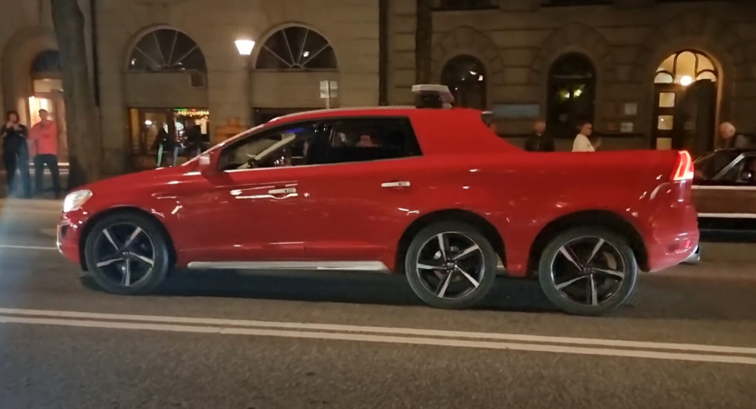 Nobody Asked For This Bizarre Six-Wheeled Volvo XC60 Pickup, But We’re ...