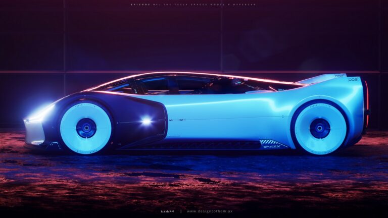 Tesla SpaceX Model R Imagined As A 2,950 HP Hypercar With Rocket ...