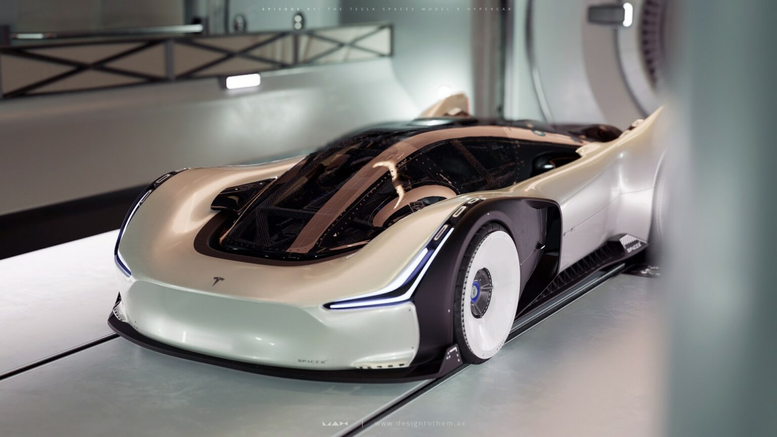 Tesla SpaceX Model R Imagined As A 2,950 HP Hypercar With Rocket ...