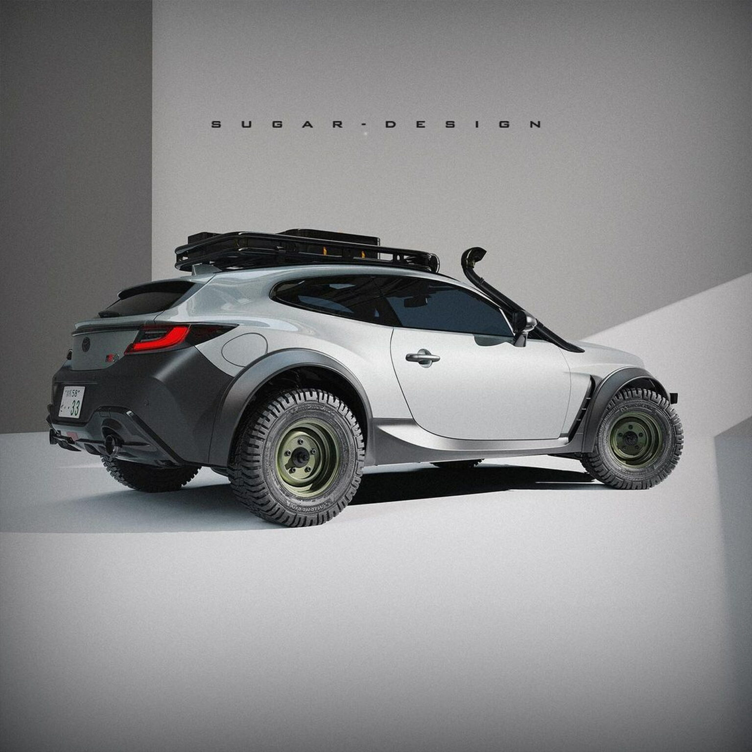 Someone Should Build This Fictional Toyota GR86 Shooting Brake Off ...