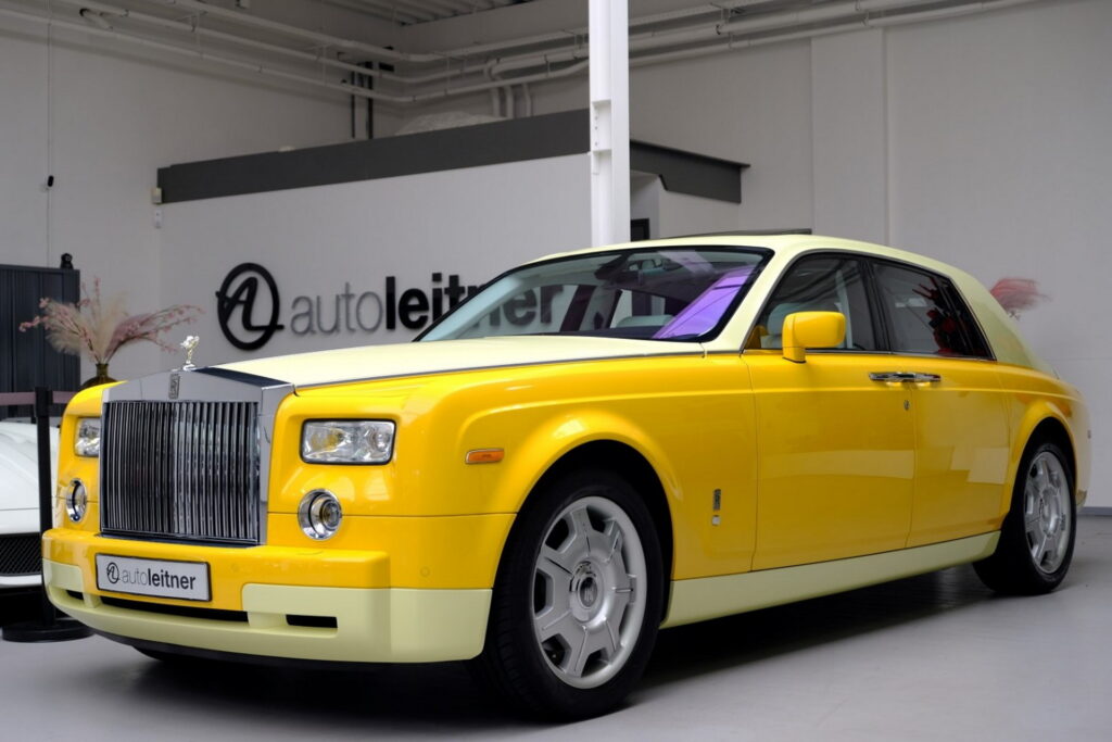 Bespoke Two-Tone Yellow Rolls-Royce Phantom Looks Like The World’s Most ...