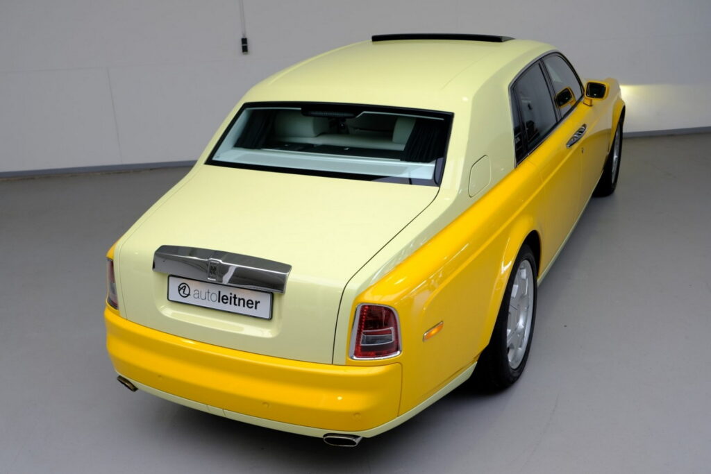 Bespoke Two-Tone Yellow Rolls-Royce Phantom Looks Like The World’s Most ...