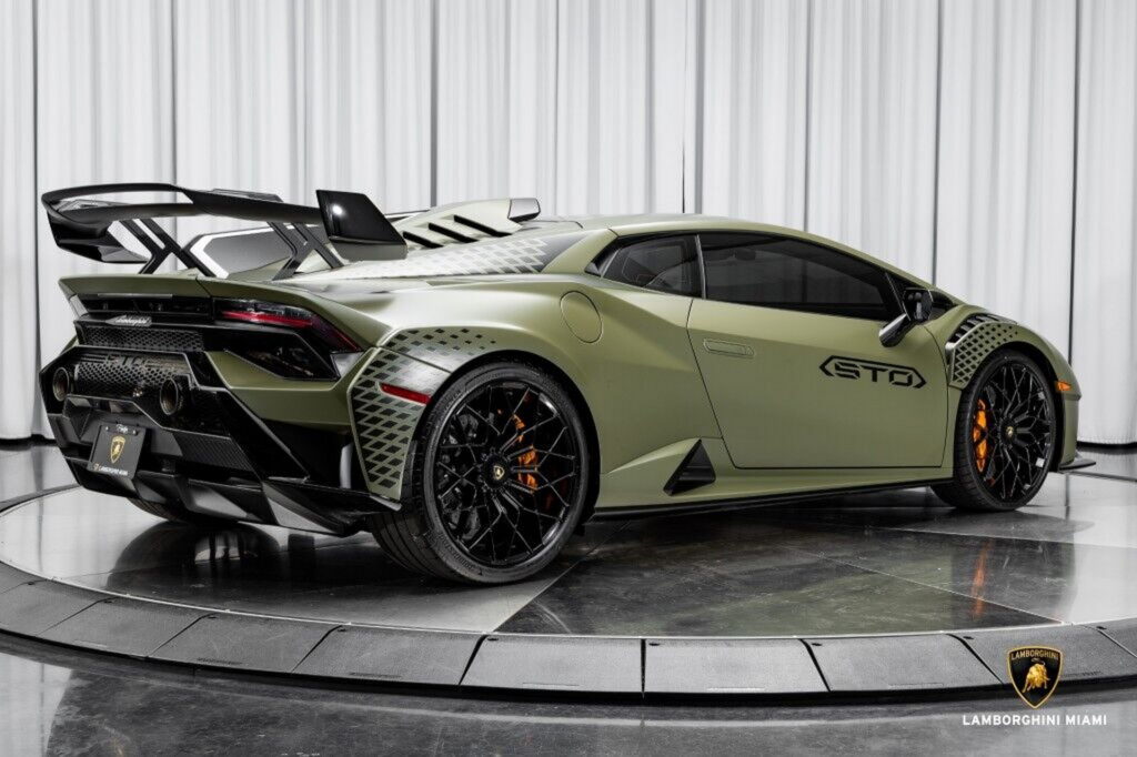 Lamborghini Huracan STO In Verde Turbine Matt Will Make Anyone Green ...