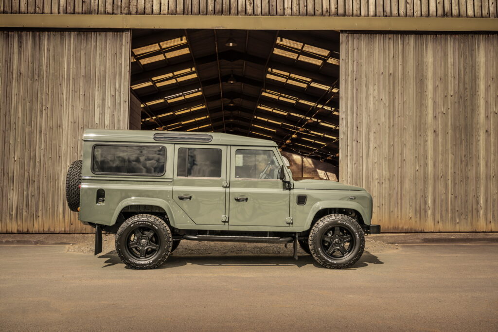 He Bought 240 Classic Land Rover Defenders And Turned Them Into A ...