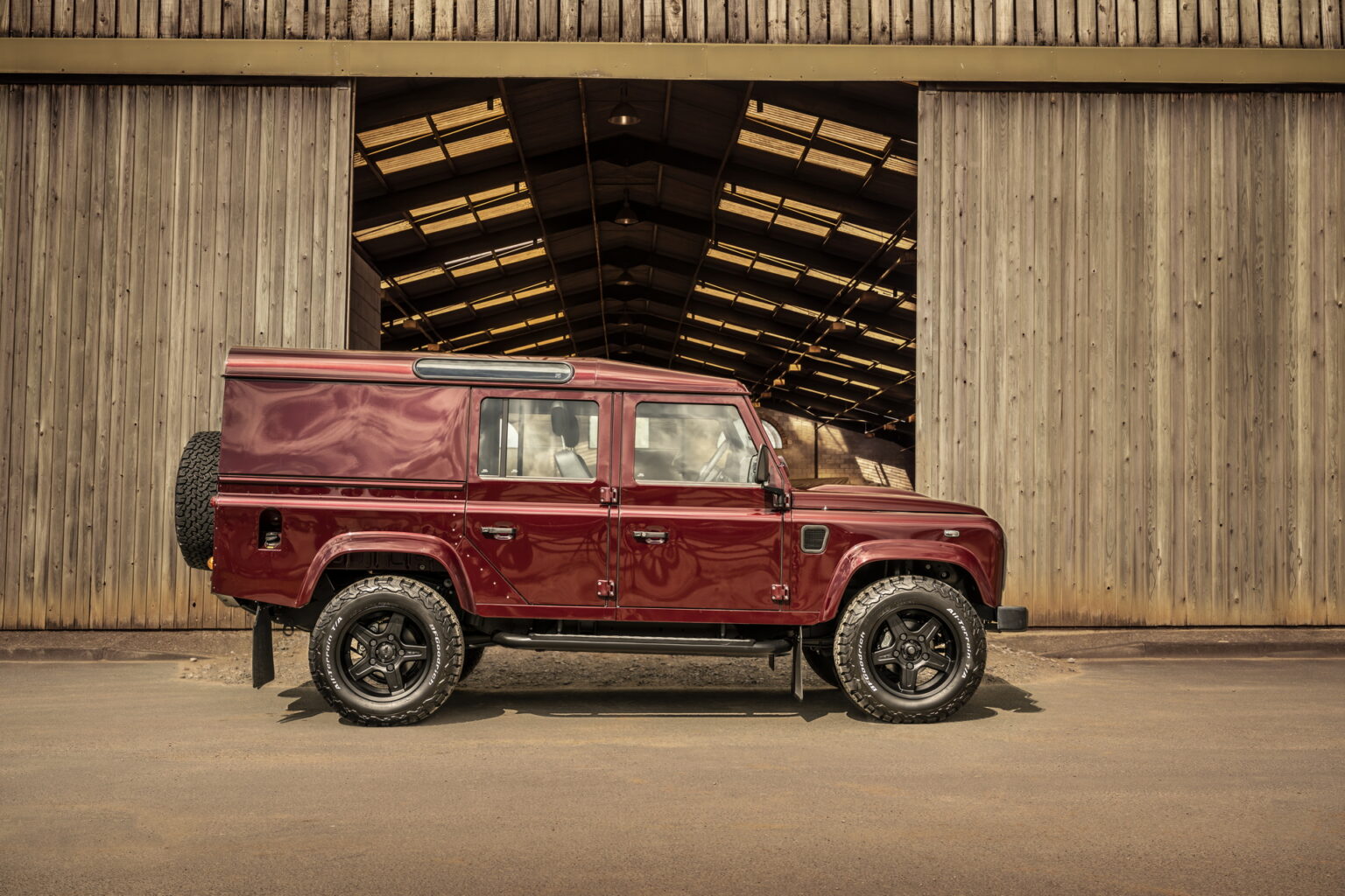 He Bought 240 Classic Land Rover Defenders And Turned Them Into A ...