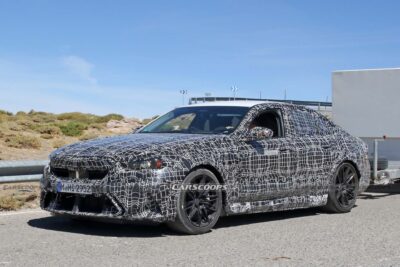 Get A Look At The 2024 BMW M5 Hybrid’s Air-Hungry New Bumper While ...