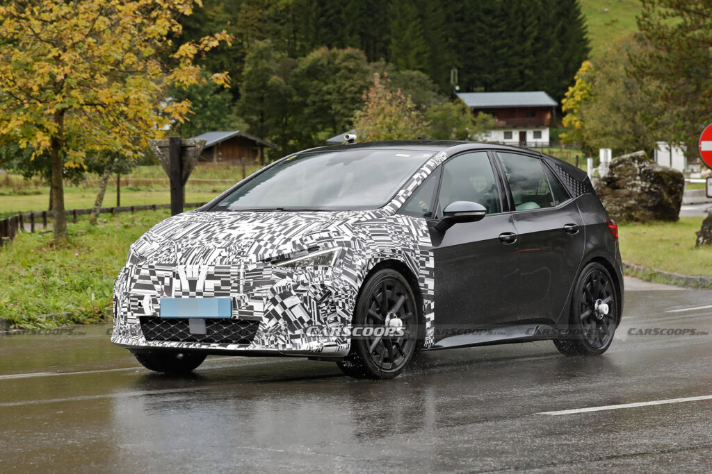 Cupra Born EV Spied, Looks Like It’s Getting An Early Facelift | Carscoops