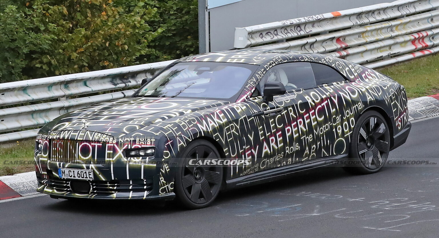 Rolls-Royce's All-Electric Spectre Starts Testing At The Nurburgring ...