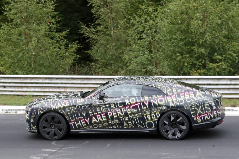 Rolls-Royce’s All-Electric Spectre Starts Testing At The Nurburgring ...