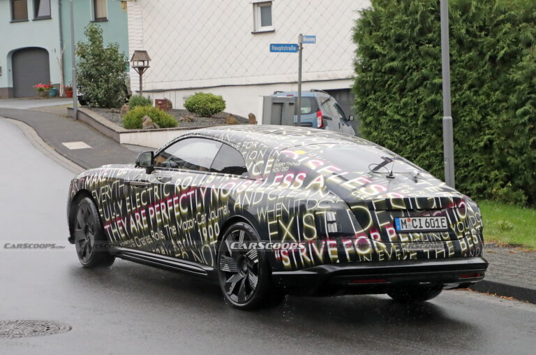 Rolls-Royce’s All-Electric Spectre Starts Testing At The Nurburgring ...