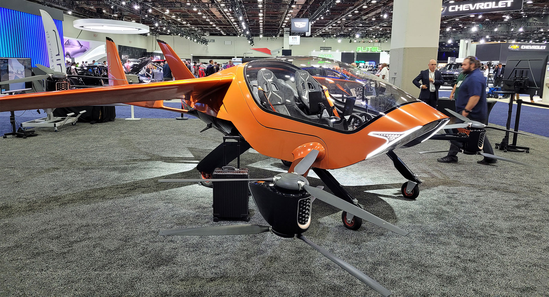 Air One Flies Into Detroit Before Customer Deliveries Start In 2024 ...
