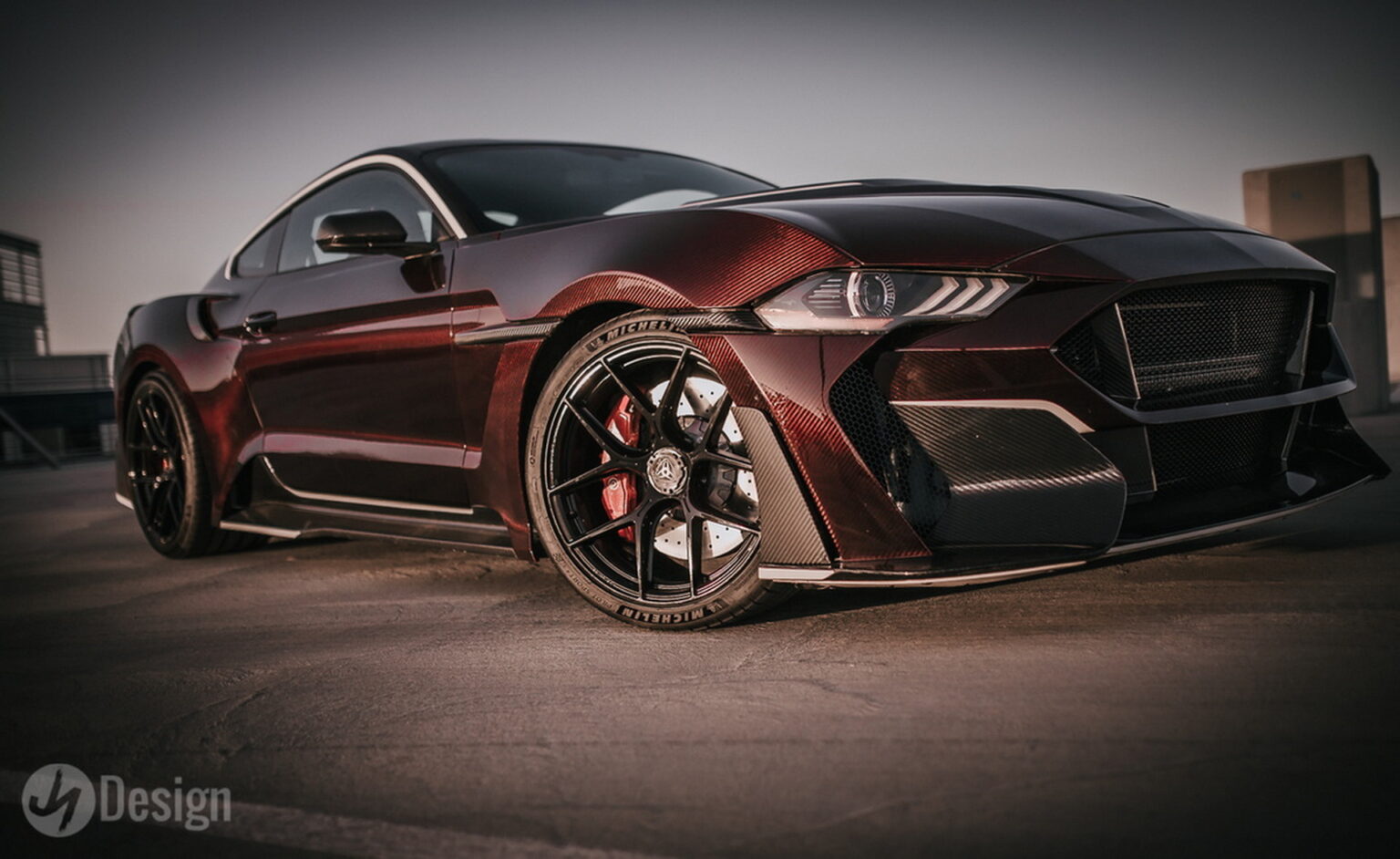You Can Have Your Ford Mustang Completely Rebodied In Real Carbon Fiber ...