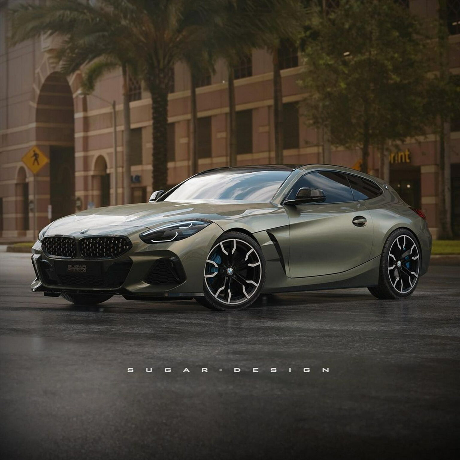 BMW Z4 M Coupe Render Envisions An Imaginary Successor To The Z3 Clown ...