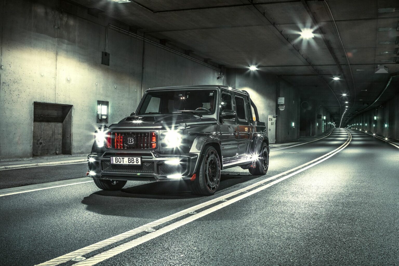 New Brabus P 900 Rocket Edition Is An Insane G-Wagen Pickup Truck With ...