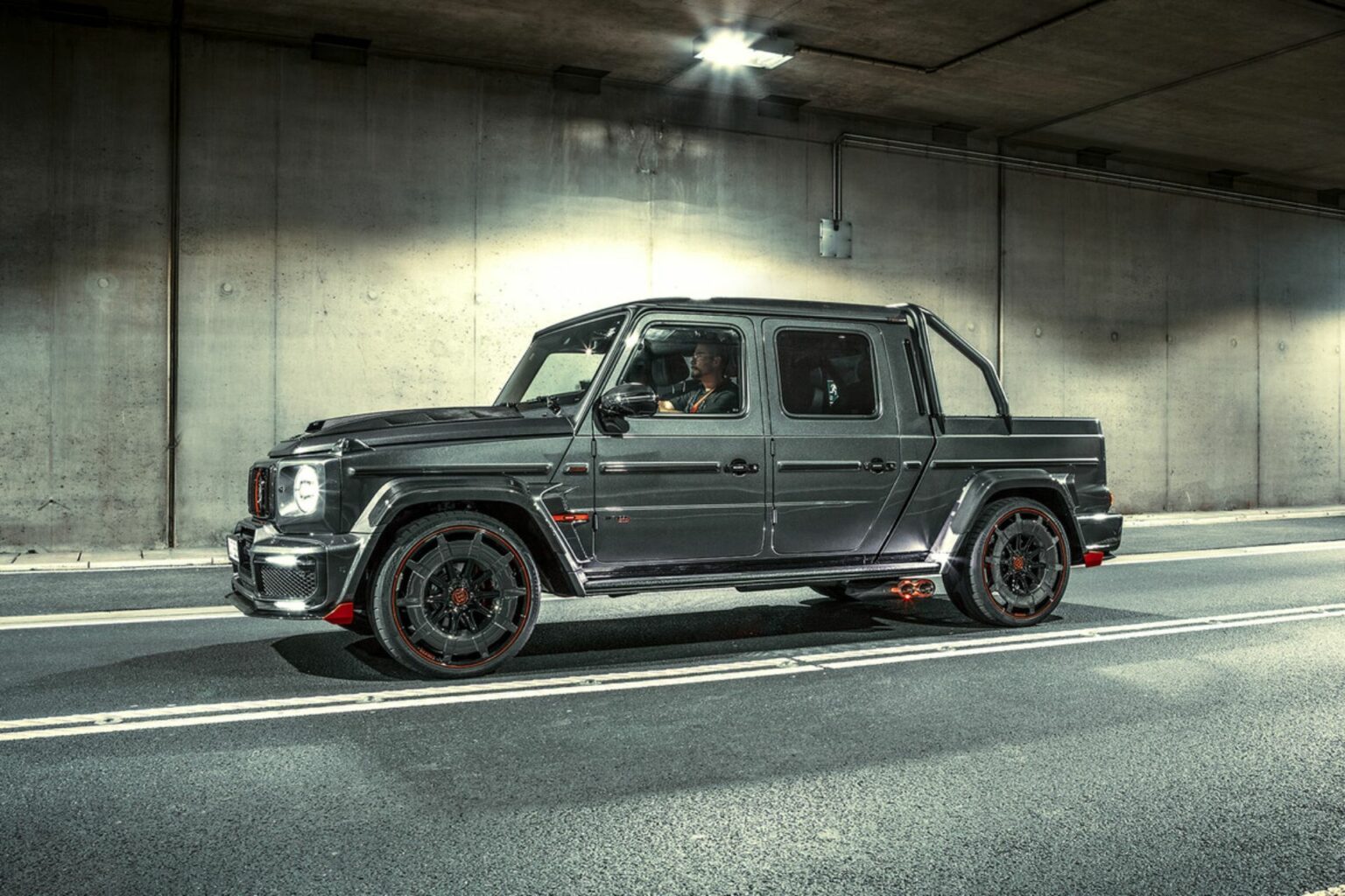 New Brabus P 900 Rocket Edition Is An Insane G-Wagen Pickup Truck With 888 HP | Carscoops
