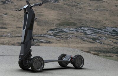 D-Fly Dragonfly Is A Four-Wheel Carbon E-Scooter With A 50-Mile Range ...