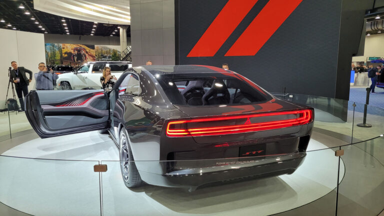 Dodge Charger Daytona SRT EV Concept Leaves Door Open To Show Off 16 ...