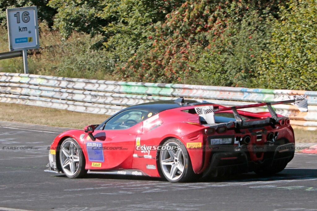 Spoiler Alert: Hardcore Ferrari SF90 Version Speciale Caught Testing At ...