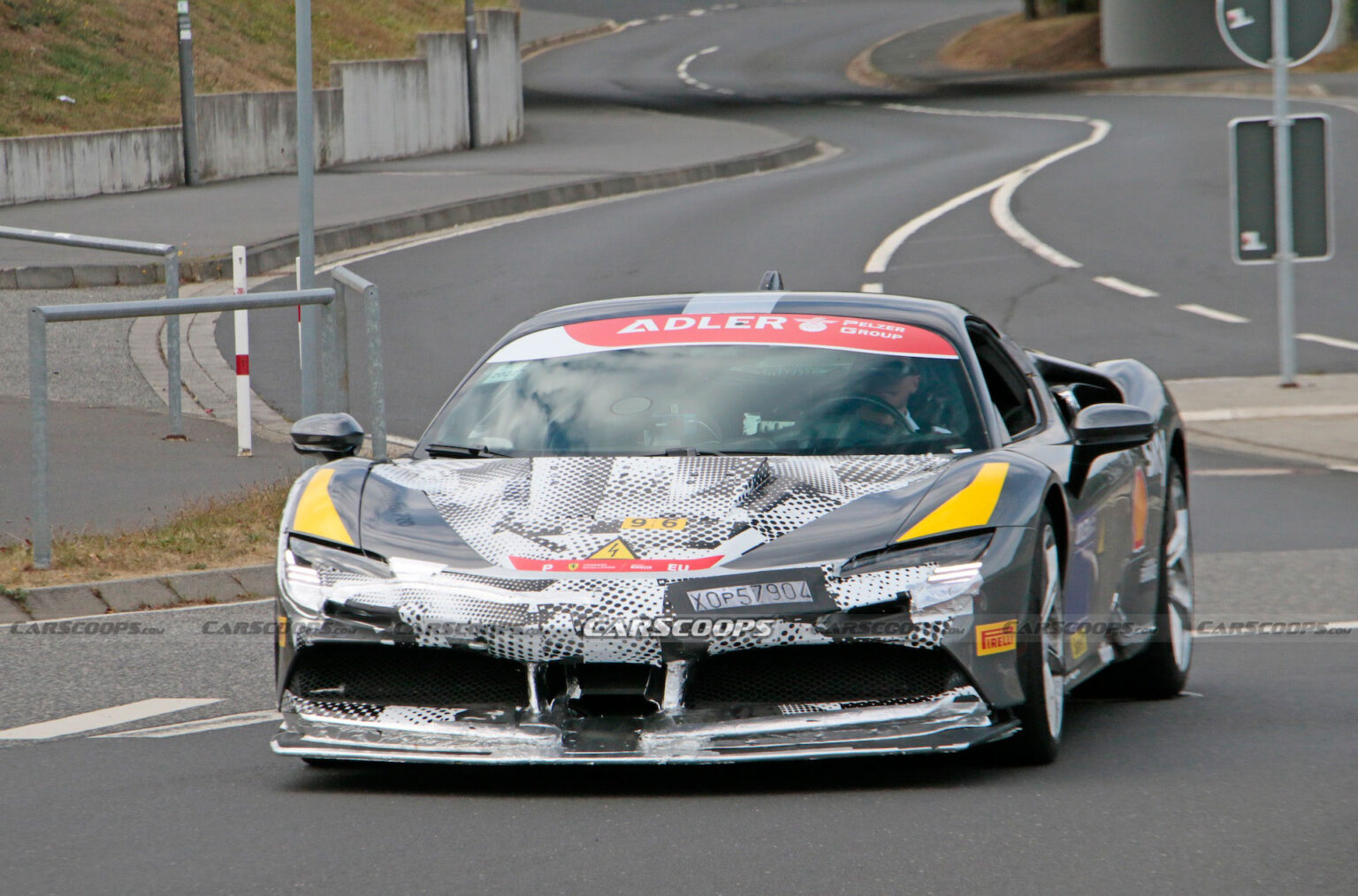 Spoiler Alert: Hardcore Ferrari SF90 Version Speciale Caught Testing At ...