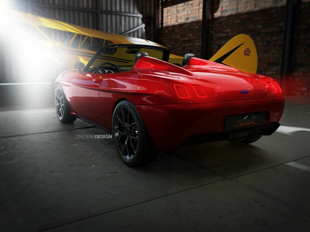 Someone Should Build This Designer’s Fiat Barchetta Electromod Study ...